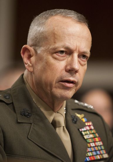 Marine Corps Gen John Allen Commander Editorial Stock Photo - Stock ...