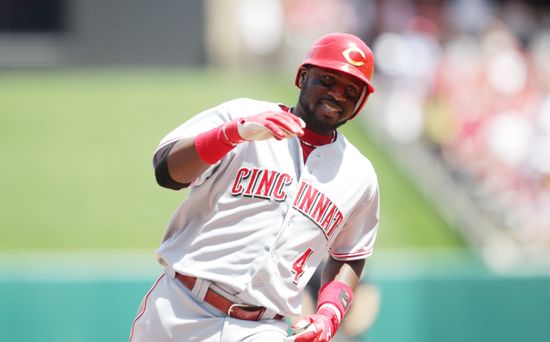 Cincinnati Reds Brandon Phillips All Smiles Editorial Stock Photo ...