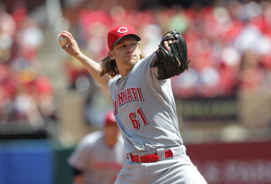 Cincinnati Reds Starting Pitcher Bronson Arroya Editorial Stock Photo ...