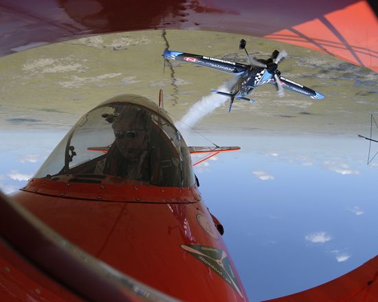 Aerobats Mike Wiskus L Rob Holland Editorial Stock Photo - Stock Image ...