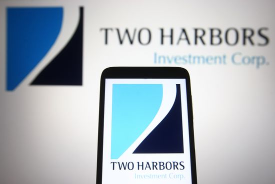 This Photo Illustration Two Harbors Investment Editorial Stock Photo ...