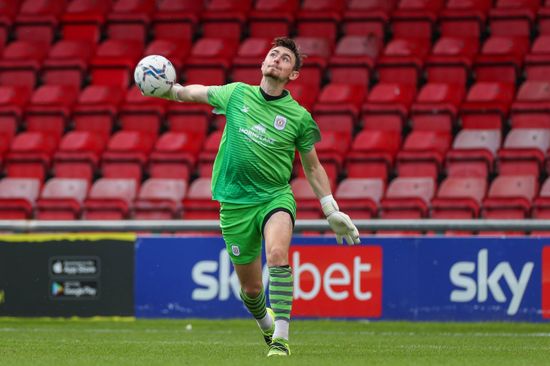 Crewe Alexandra Goalkeeper Sam Booth 27 Editorial Stock Photo - Stock ...