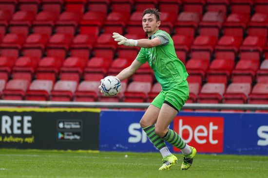 Crewe Alexandra Goalkeeper Sam Booth 27 Editorial Stock Photo - Stock ...