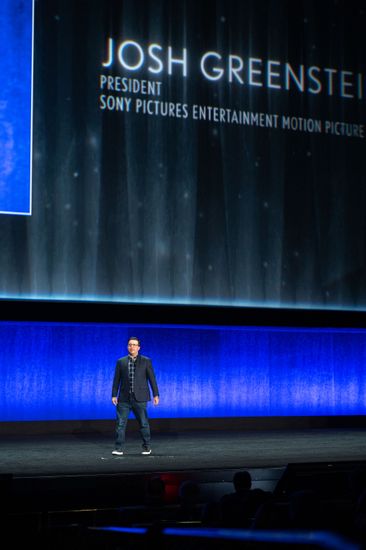 Josh Greenstein President Sony Pictures Entertainment Editorial Stock ...