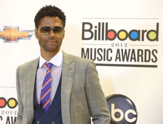 Singer Eric Benet Appears Backstage 2012 Editorial Stock Photo - Stock ...