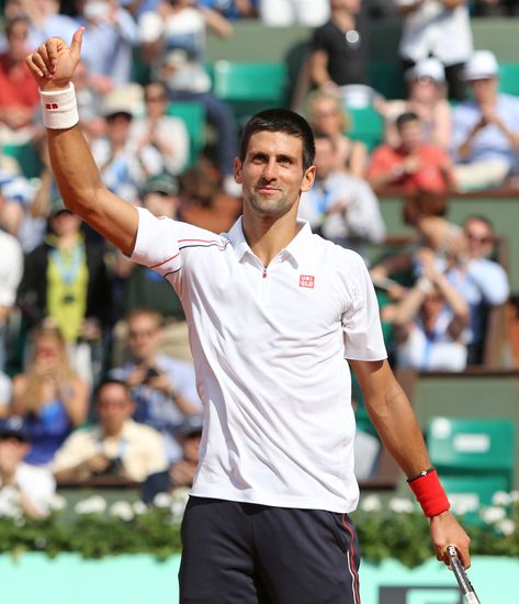 Serbian Novak Djokovic Acknowledges Crowd After Editorial Stock Photo ...