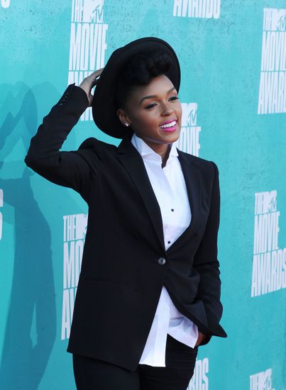 Singer Janelle Monae Arrives Mtv Movie Editorial Stock Photo - Stock ...