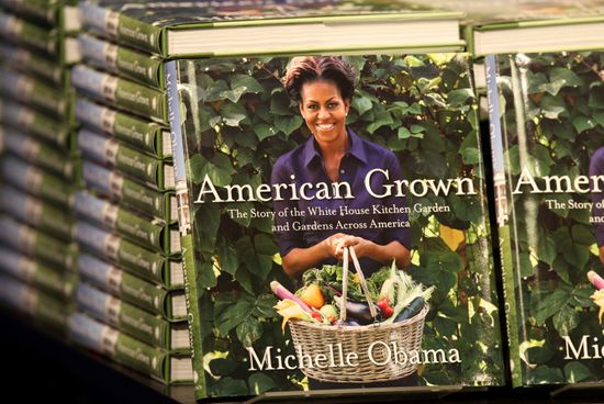 Stacks First Lady Michelle Obamas Book Editorial Stock Photo - Stock ...