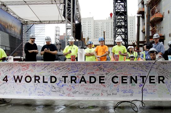 Construction Workers Stand Wait Final Steel Editorial Stock Photo ...
