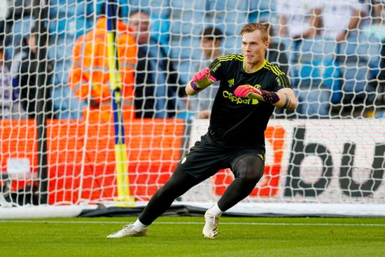 Leeds United Goalkeeper Kristoffer Klaesson 13 Editorial Stock Photo ...