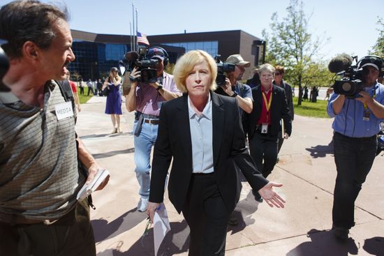 Arapahoe County District Attorney Carol Chambers Editorial Stock Photo ...