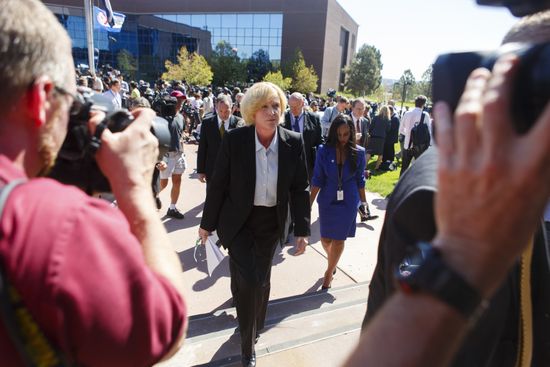 Arapahoe County District Attorney Carol Chambers Editorial Stock Photo ...