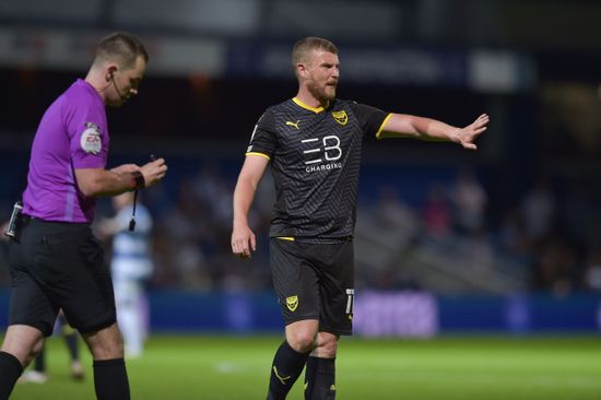 Oxford United Forward Sam Winnall 11 Editorial Stock Photo - Stock ...