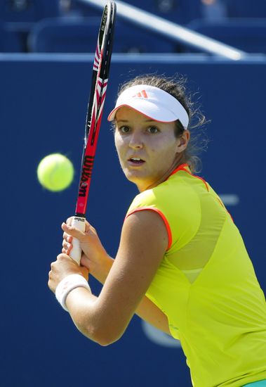 Laura Robson Great Britain Prepares Hit Editorial Stock Photo - Stock ...