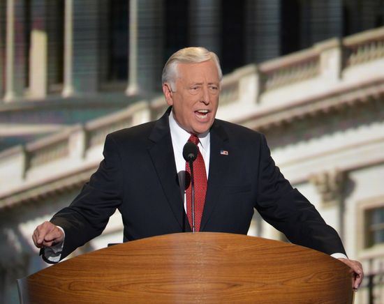 Representative Steny Hoyer Md Speaks Democratic Editorial Stock Photo ...