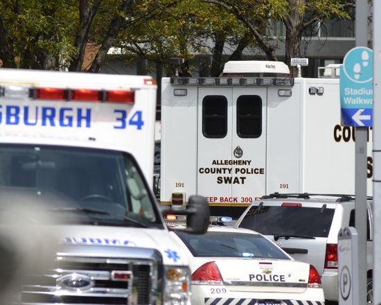 Pittsburgh Police Swat Team Vehicles Surrounds Editorial Stock Photo ...