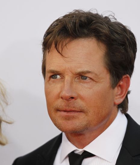 Actor Michael J Fox Arrives 64th Editorial Stock Photo - Stock Image ...