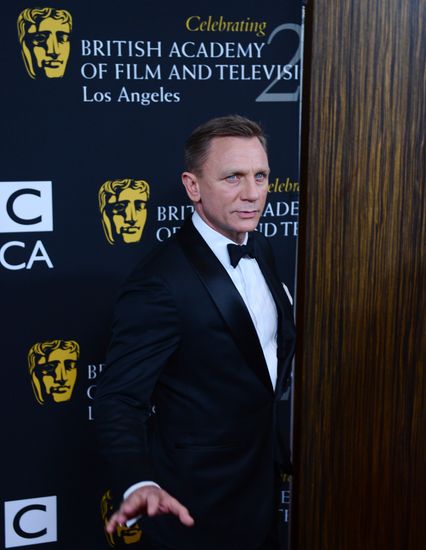Actor Daniel Craig Arrives Bafta La Editorial Stock Photo - Stock Image ...
