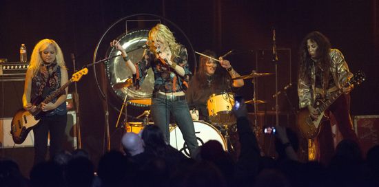 Lead Singer Shannon Conley Lez Zeppelin Editorial Stock Photo - Stock ...