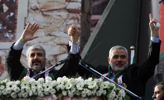 Hamas Chief Khaled Mashaal Left Hamas Editorial Stock Photo - Stock ...