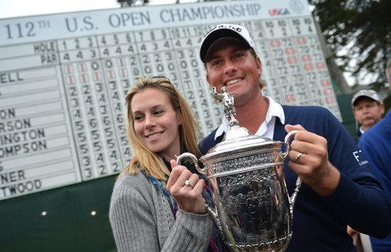 Webb Simpsons His Wife Dowd Hold Editorial Stock Photo - Stock Image ...