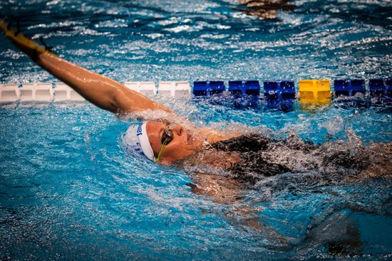 Italian Swimmer Federica Pellegrini Action During Editorial Stock Photo ...