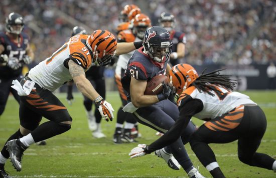 Houston Texans Tight End Owen Daniels Editorial Stock Photo - Stock ...
