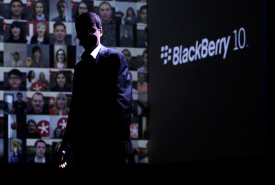 Rim Ceo Thorsten Heins Stands On Editorial Stock Photo - Stock Image ...