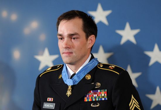 Former Army Staff Sergeant Clinton Romesha Editorial Stock Photo ...