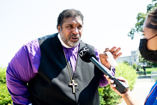 Reverend William Barber Ii Speaking Reporter Editorial Stock Photo ...