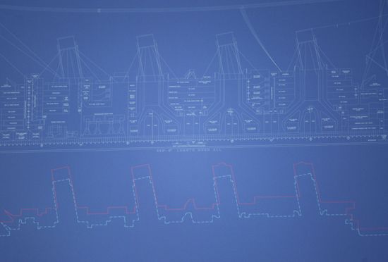 Blueprints Titanic Ii Cruise Ship On Editorial Stock Photo - Stock ...