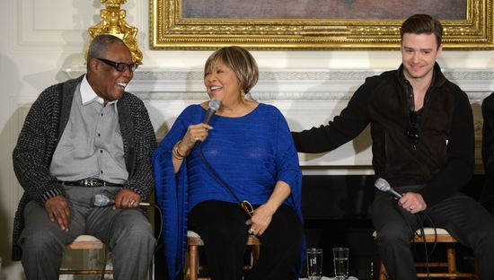 Justin Timberlake Mavis Staples Same Moore Editorial Stock Photo ...