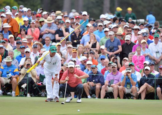 Tim Clark Lines Putt On Front Editorial Stock Photo - Stock Image ...