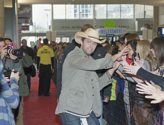 Singer Dean Brody Arrives Fanfare During Editorial Stock Photo - Stock ...