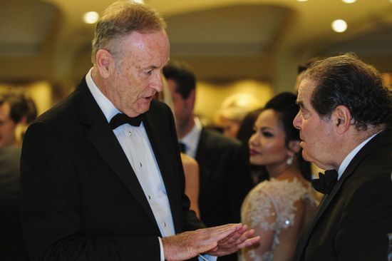 Commentator Bill Reilly Talks Supreme Court Editorial Stock Photo ...