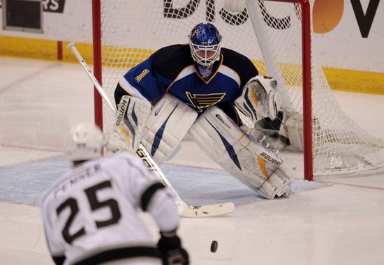 St Louis Blues Goaltender Brian Elliott Editorial Stock Photo - Stock ...