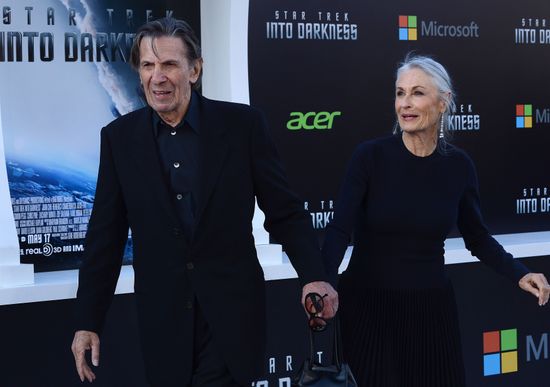 Leonard Nimoy Wife Susan Bay Arrive Editorial Stock Photo - Stock Image ...
