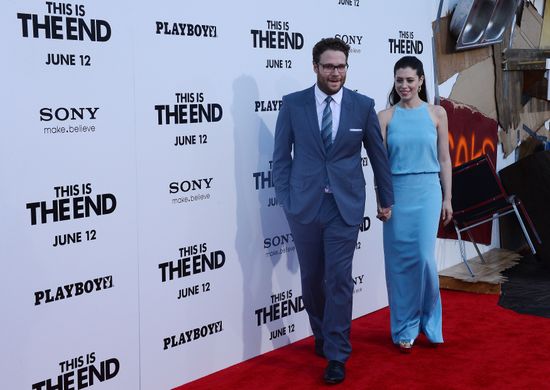 Actor Seth Rogan His Wife Actress Editorial Stock Photo - Stock Image ...