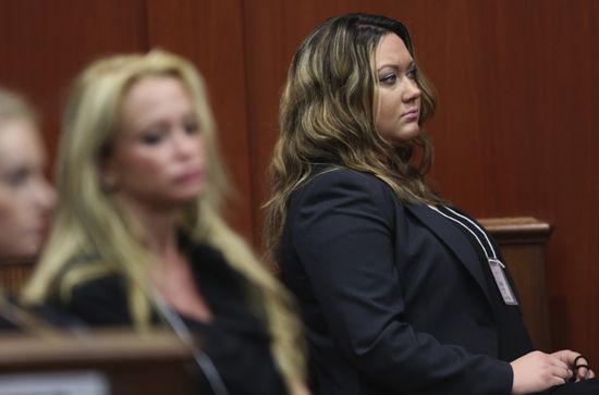 Shellie Zimmerman Wife George Zimmerman Sits Editorial Stock Photo ...