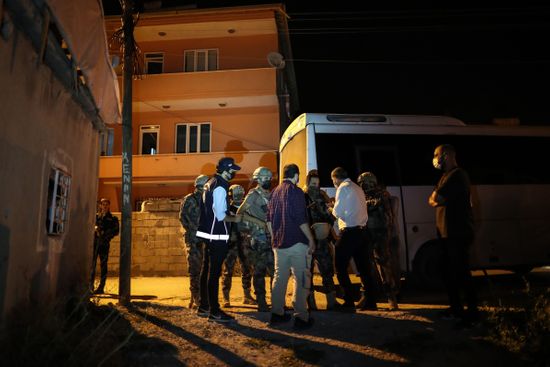Turkish Swat Members Police Seen Front Editorial Stock Photo - Stock ...