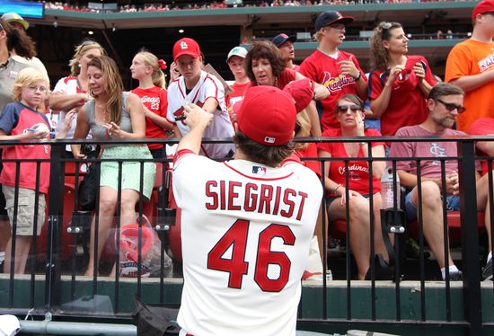 St Louis Cardinals Pitcher Kevin Siegrist Editorial Stock Photo - Stock ...