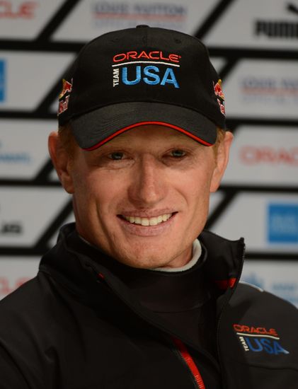 Skipper Jimmy Spithill Smiles Press Conference Editorial Stock Photo ...