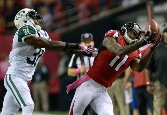 Referees Rule Offensive Pass Interference Atlanta Editorial Stock Photo ...