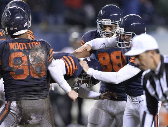 Chicago Bears Holder Adam Podlesh R Editorial Stock Photo - Stock Image ...