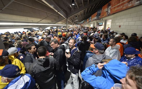 Fans Crowd Concourse Soldier Field They Editorial Stock Photo - Stock ...