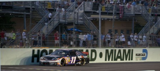 Driver Danny Hamlin 11 Wins Nascar Editorial Stock Photo - Stock Image ...