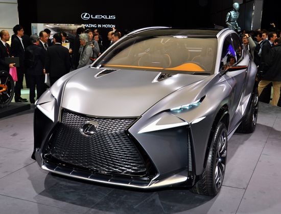 Lexus Concept Car Lfnx Turbo Seen Editorial Stock Photo - Stock Image ...