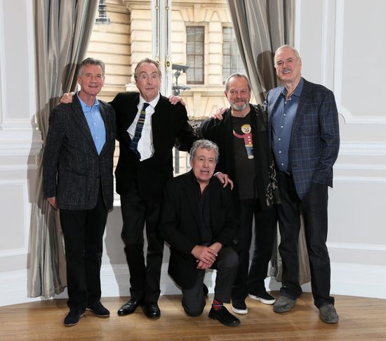 Monty Python Gang Lr Michael Palin Editorial Stock Photo - Stock Image ...