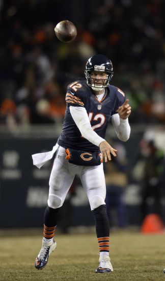 Chicago Bears Quarterback Josh Mccown Throws Editorial Stock Photo ...