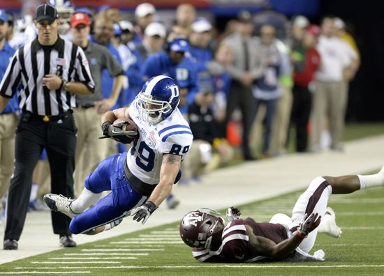Duke Tight End Braxton Deaver 89 Editorial Stock Photo - Stock Image ...
